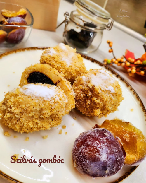 Szilvás gombóc recept
